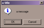 Message Dialog